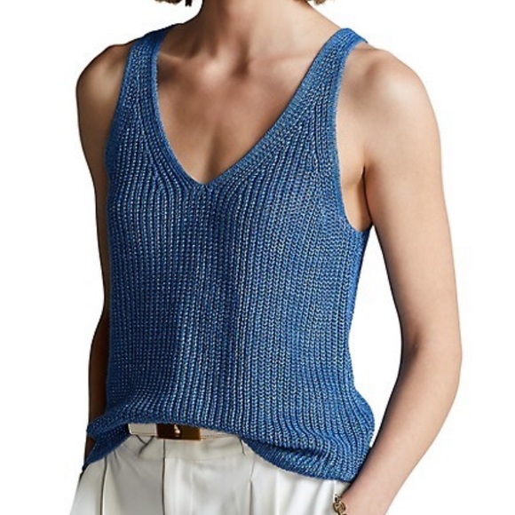 Polo by Ralph Lauren | Tops | Polo Ralph Lauren Linen Knit Top | Poshmark